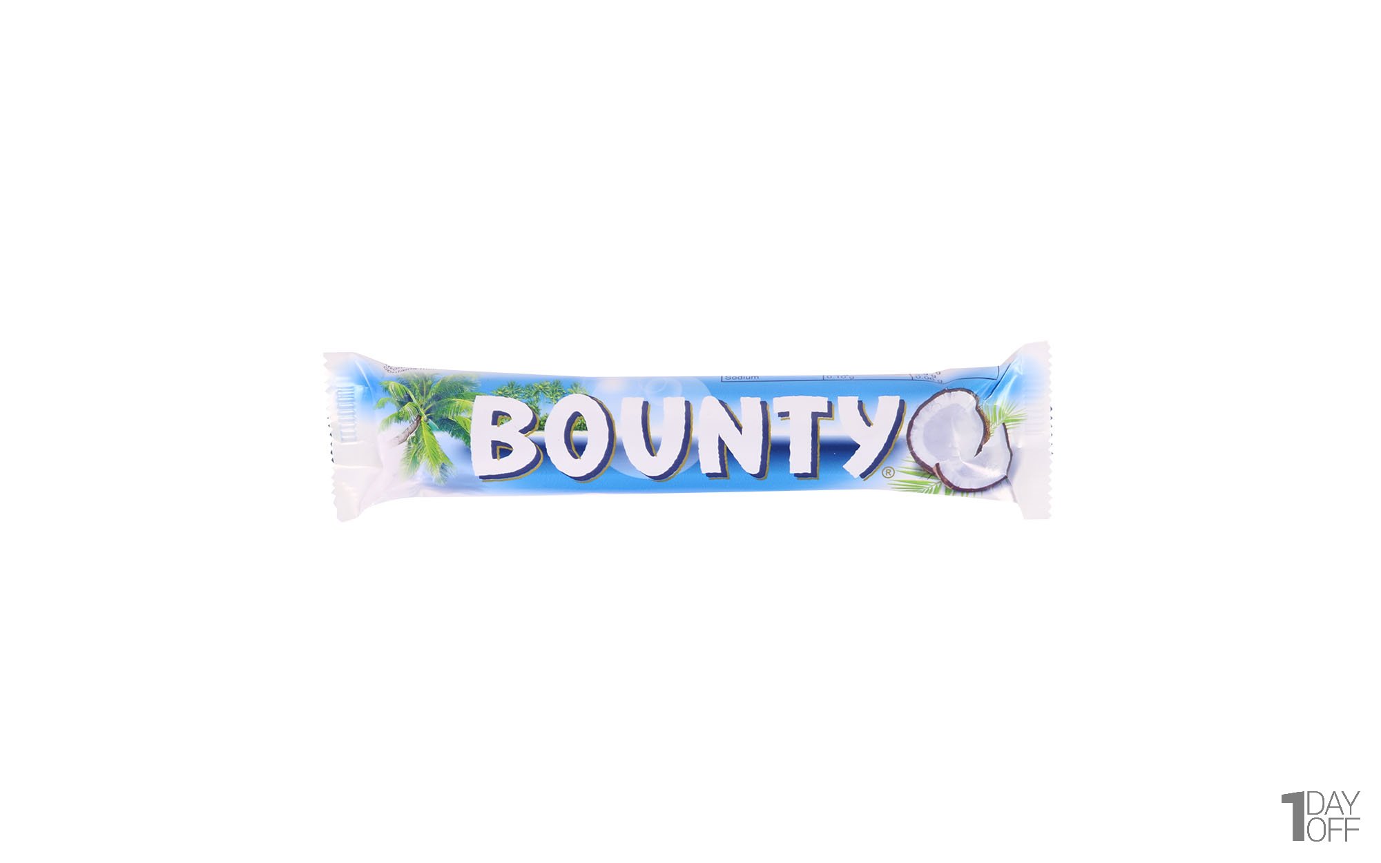 خرید شکلات نارگیلی بونتی (Bounty) مقدار 57 گرم - عمده و خرده - وان دی آف